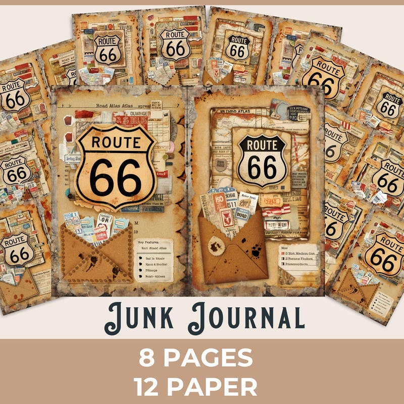 Route 66 Digital Kits - Etsy