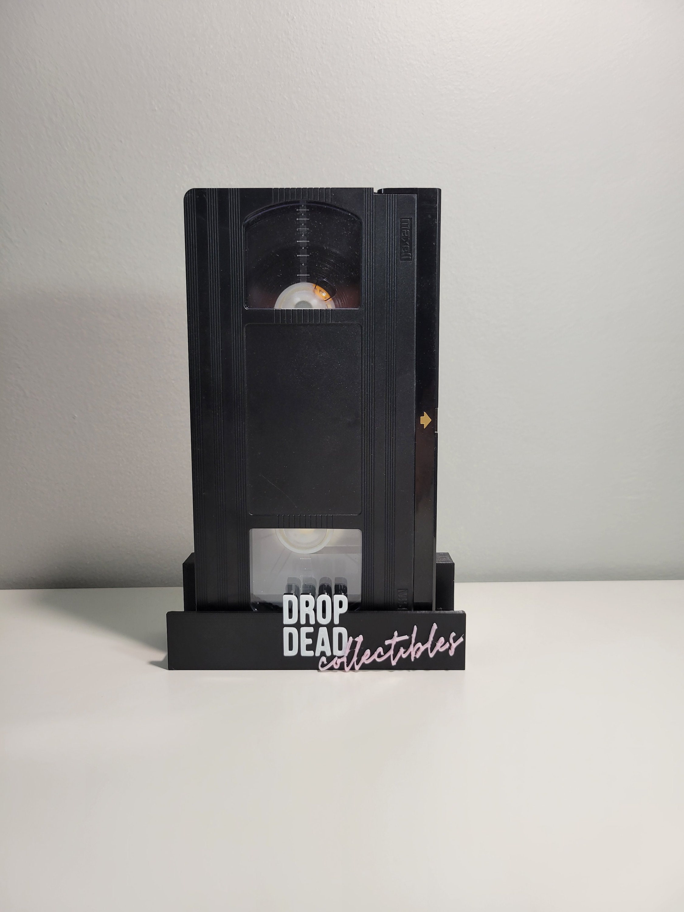 VHS Collectable Display Stand Custom 3D Print - Etsy