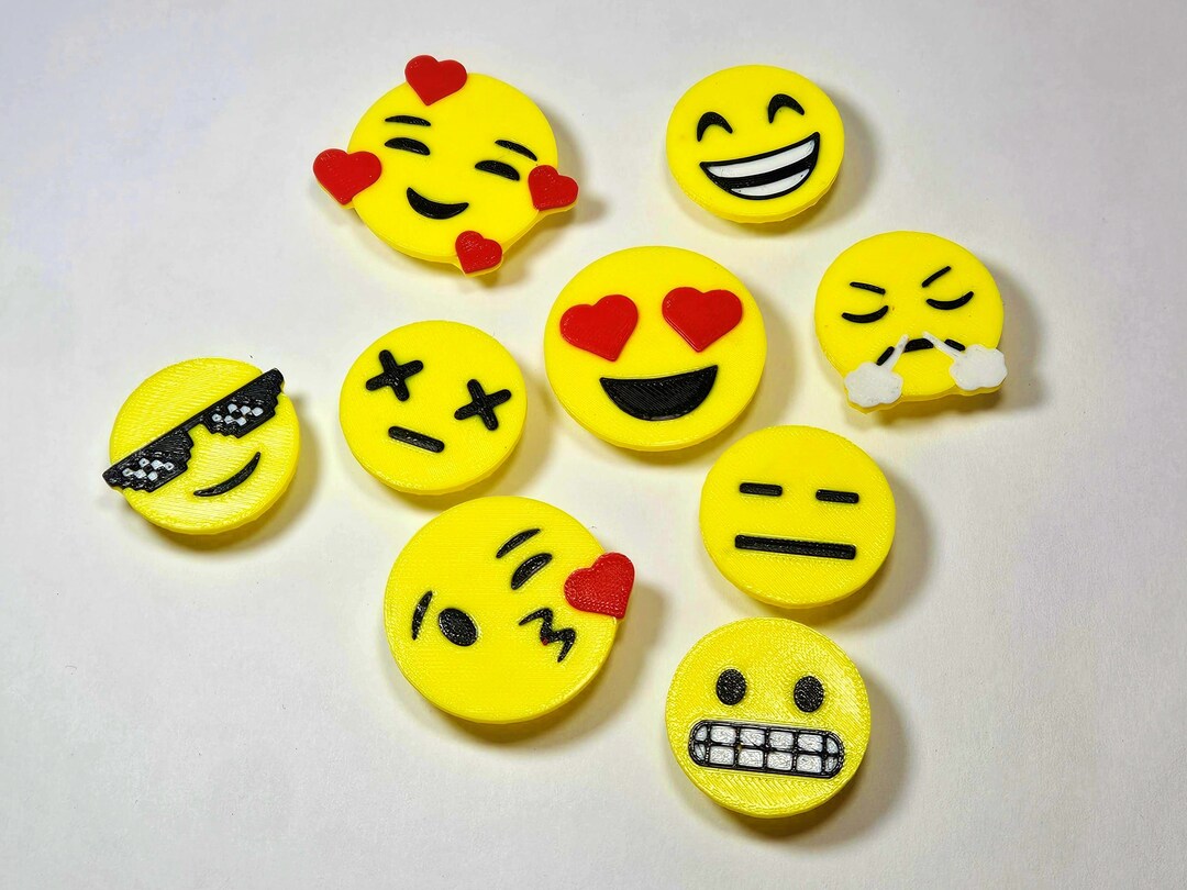 Emoji Bitmoji Shoe Charms Custom 3D Printed for Clogs Crocs Jibbitz - Etsy