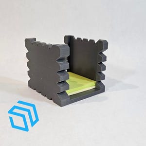 Thwomp Sticky Note Holder Super Mario Bros Multicolor 3D Print Desk ...