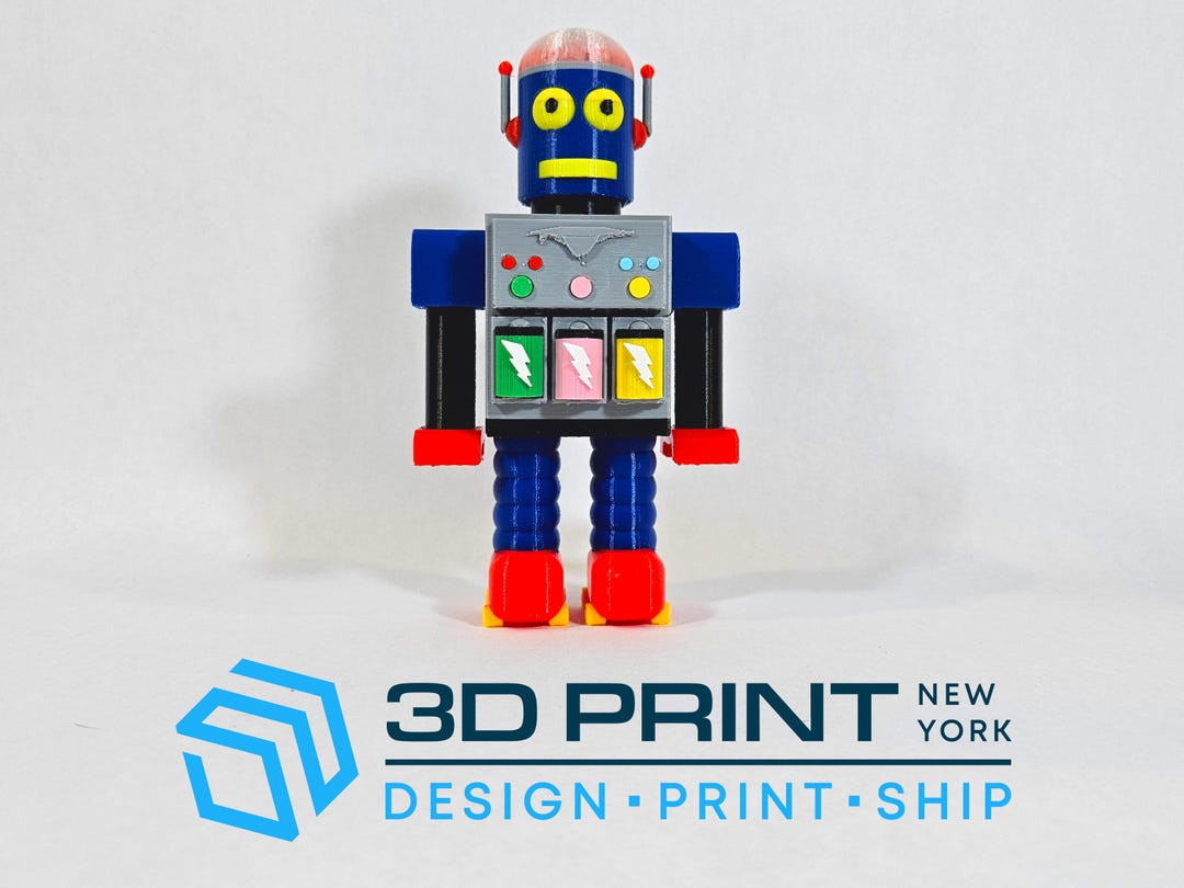 Music Robot From Space Little Einstein's 3D Printed Toy - Etsy