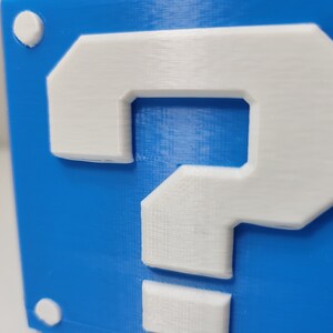 Super Mario Question Block Sticky Note Holder - Post It Note Desk ...