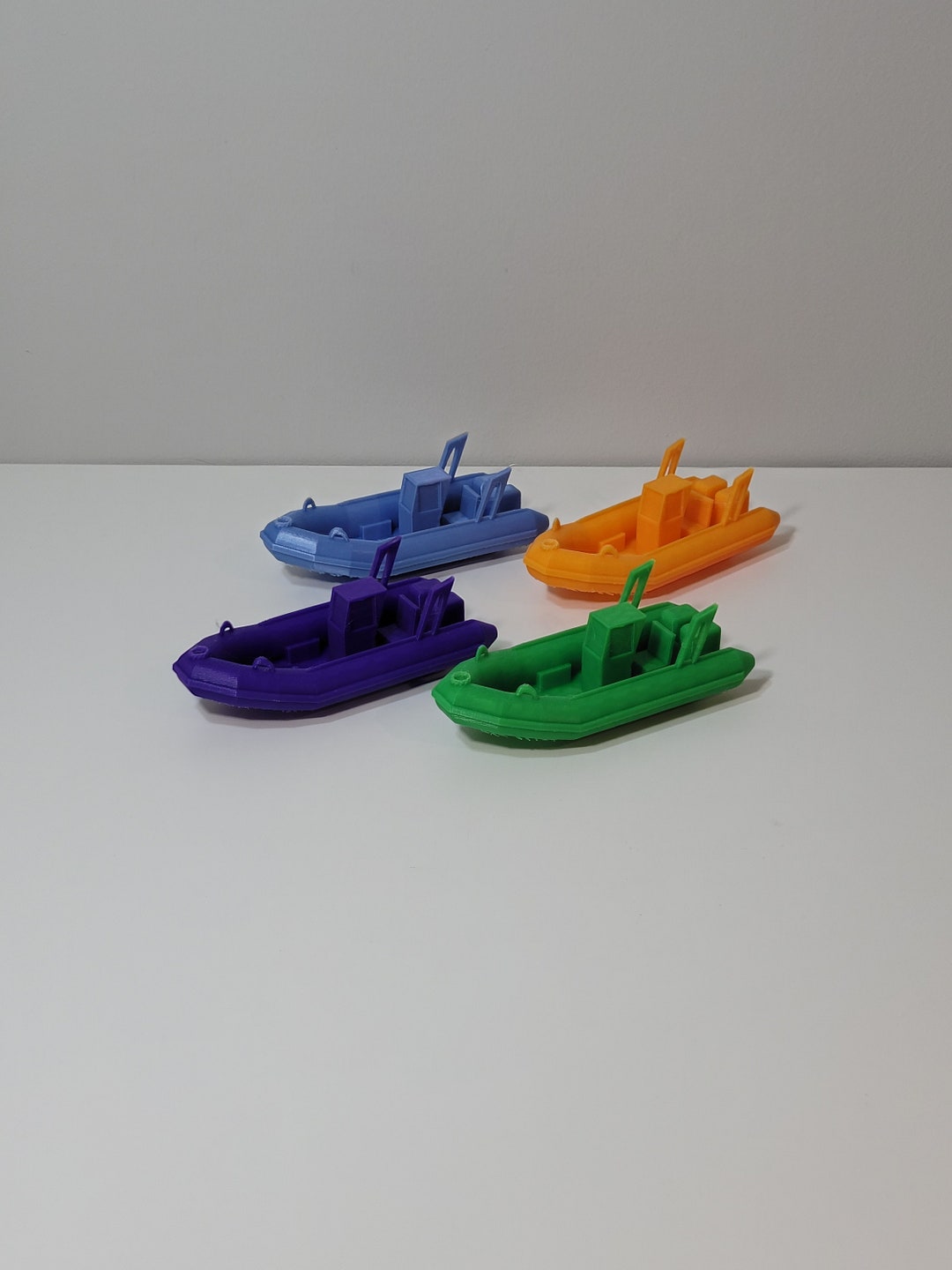 Color Changing Toy Boat 3D Printed Plastic Kids Pool Bath Pool Toys - Etsy