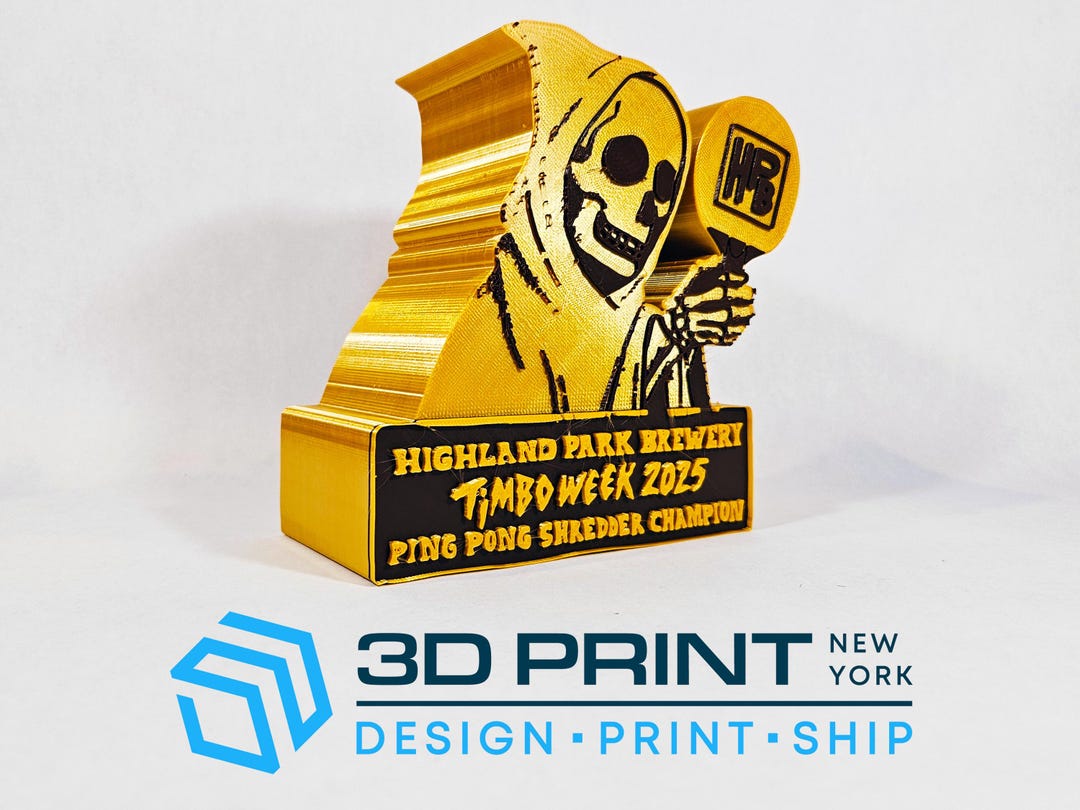 Custom Trophy Personalized 3D Printed Awards for Sports Fantasy ...