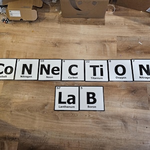 Periodic Table Element Tiles | 3D Printed Wall Art | 118 Individual ...