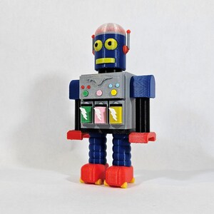Music Robot From Space Little Einstein's 3D Printed Toy - Etsy