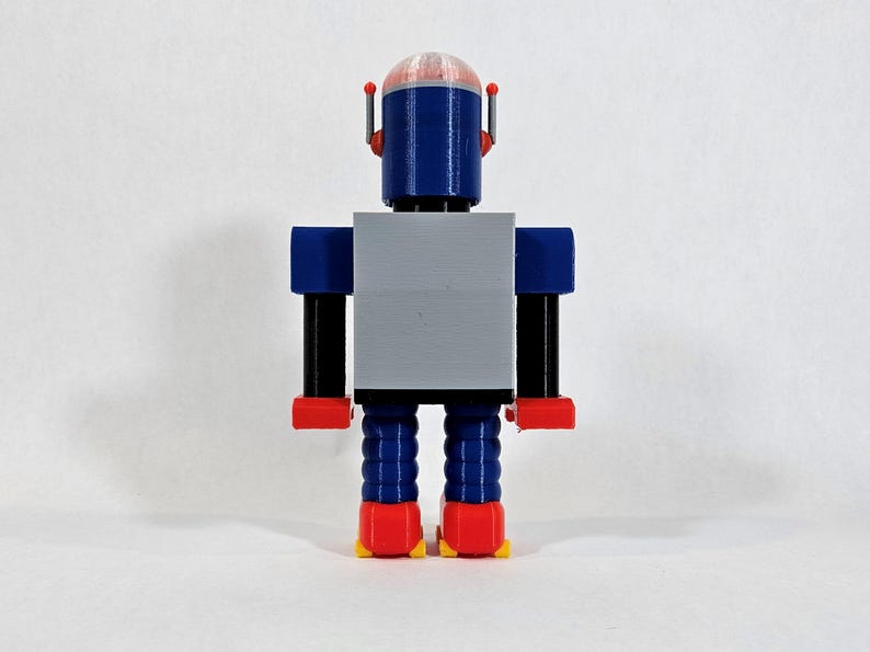 Music Robot From Space Little Einstein's 3D Printed Toy - Etsy