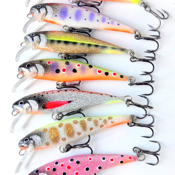 Handmade Fishing Lures - Etsy
