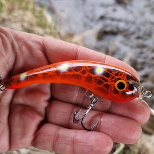Fishing Lure. Custom Wooden Bait. - Etsy