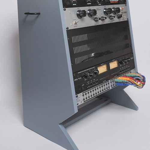 12U Slanted Studio Floor Rack - Etsy