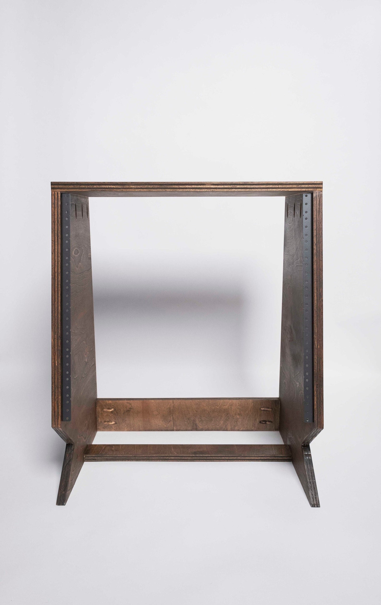 10U SLANTED STUDIO RACK Angled Audio Rack Stylish Dark - Etsy