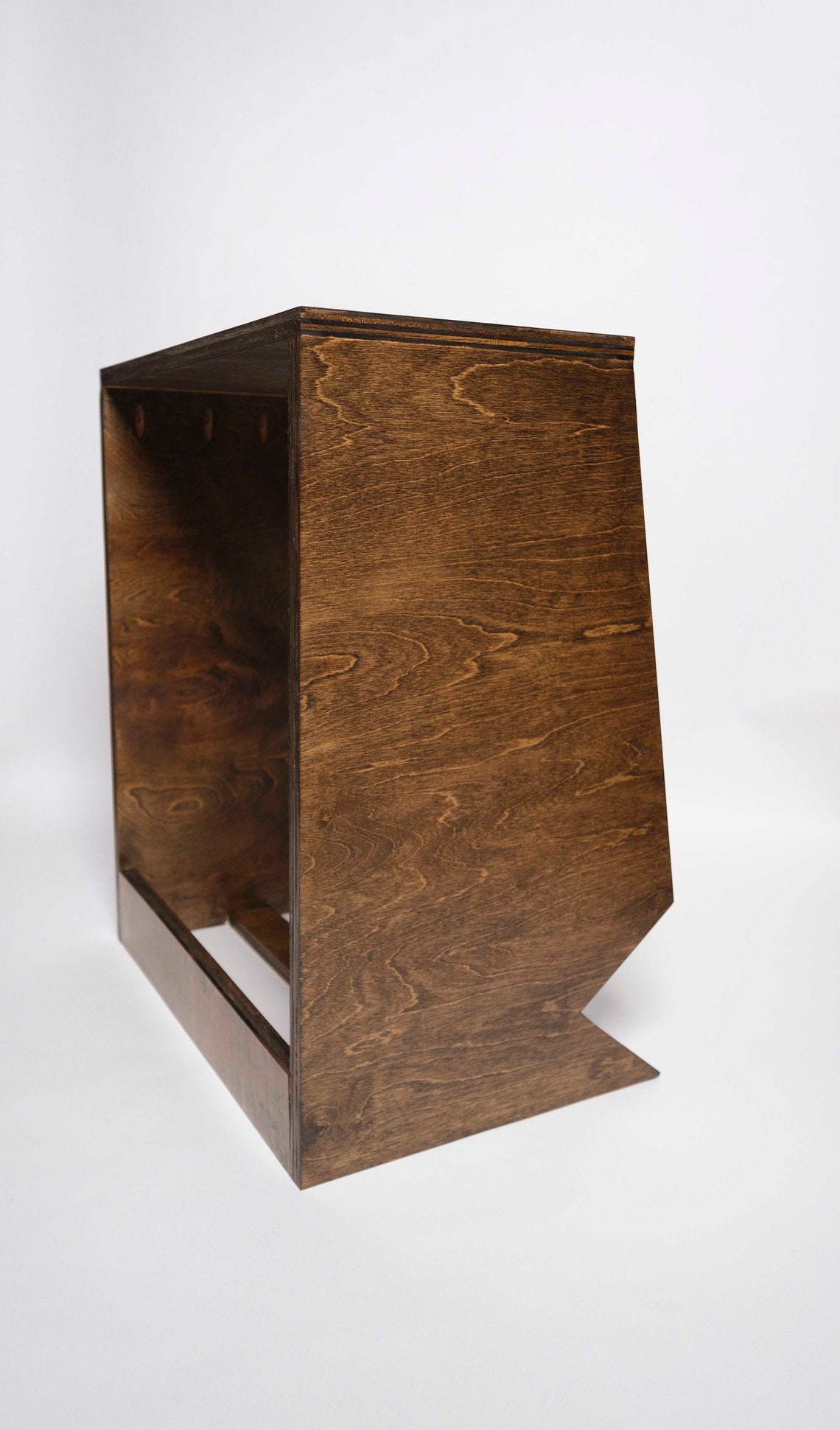 10U SLANTED STUDIO RACK Angled Audio Rack Stylish Dark - Etsy