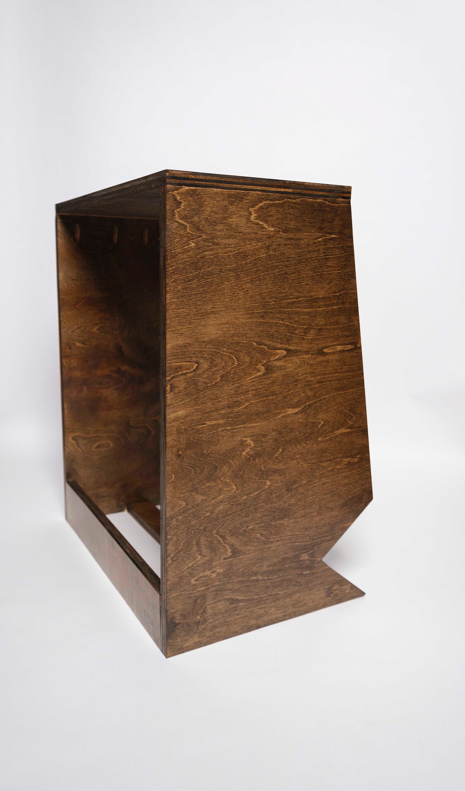 10U SLANTED STUDIO RACK Angled Audio Rack Stylish Dark - Etsy