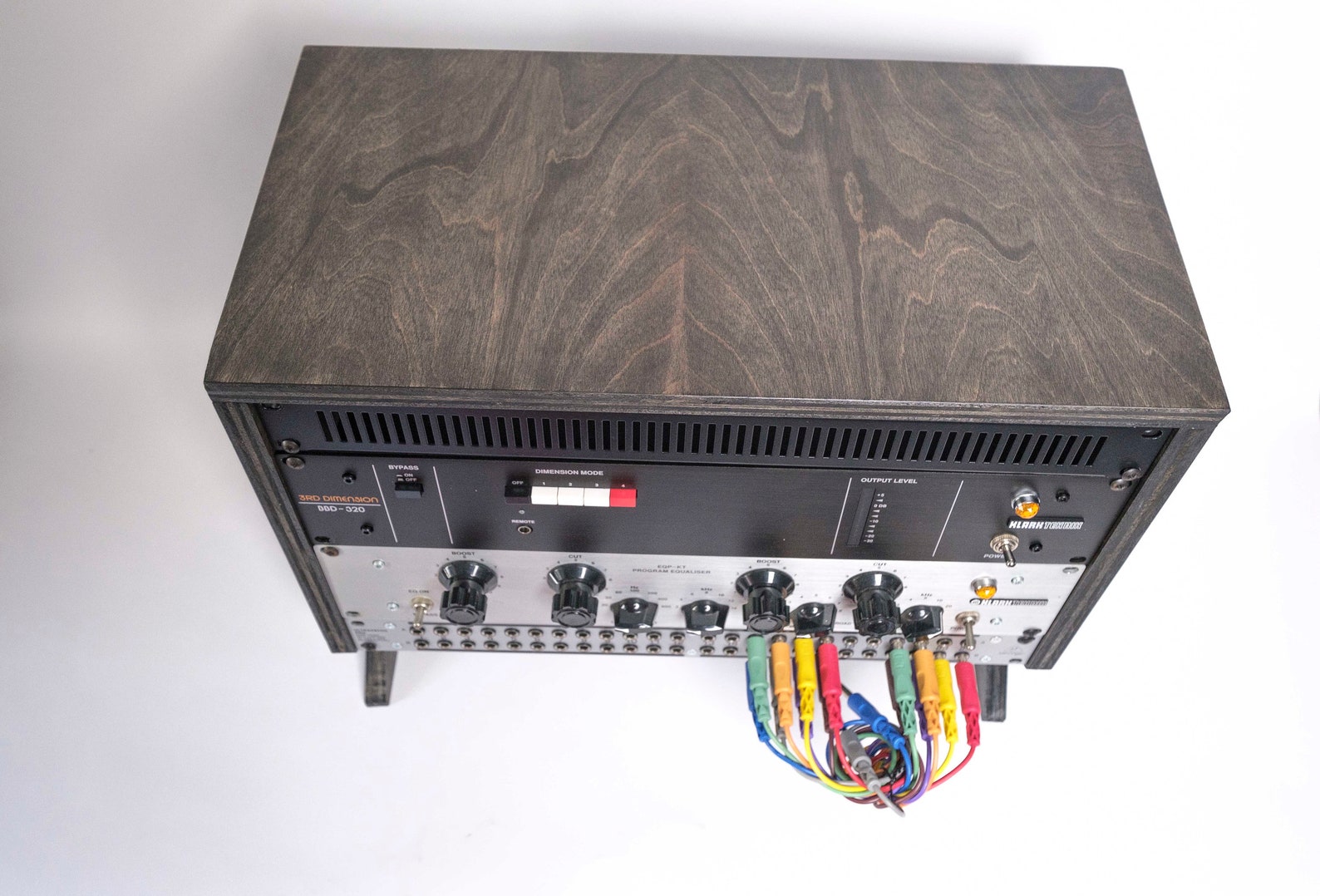 6U SLANTED STUDIO RACK Charcoal | Angled Audio Gear Rack | Server Rack ...