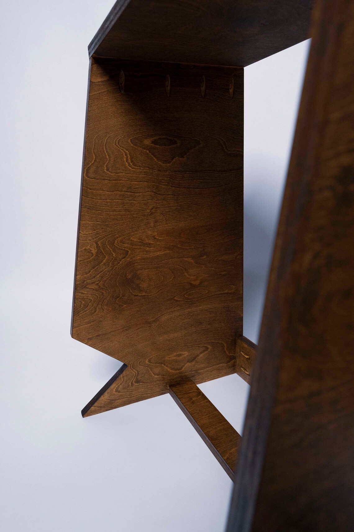 10U SLANTED STUDIO RACK Angled Audio Rack Stylish Dark - Etsy