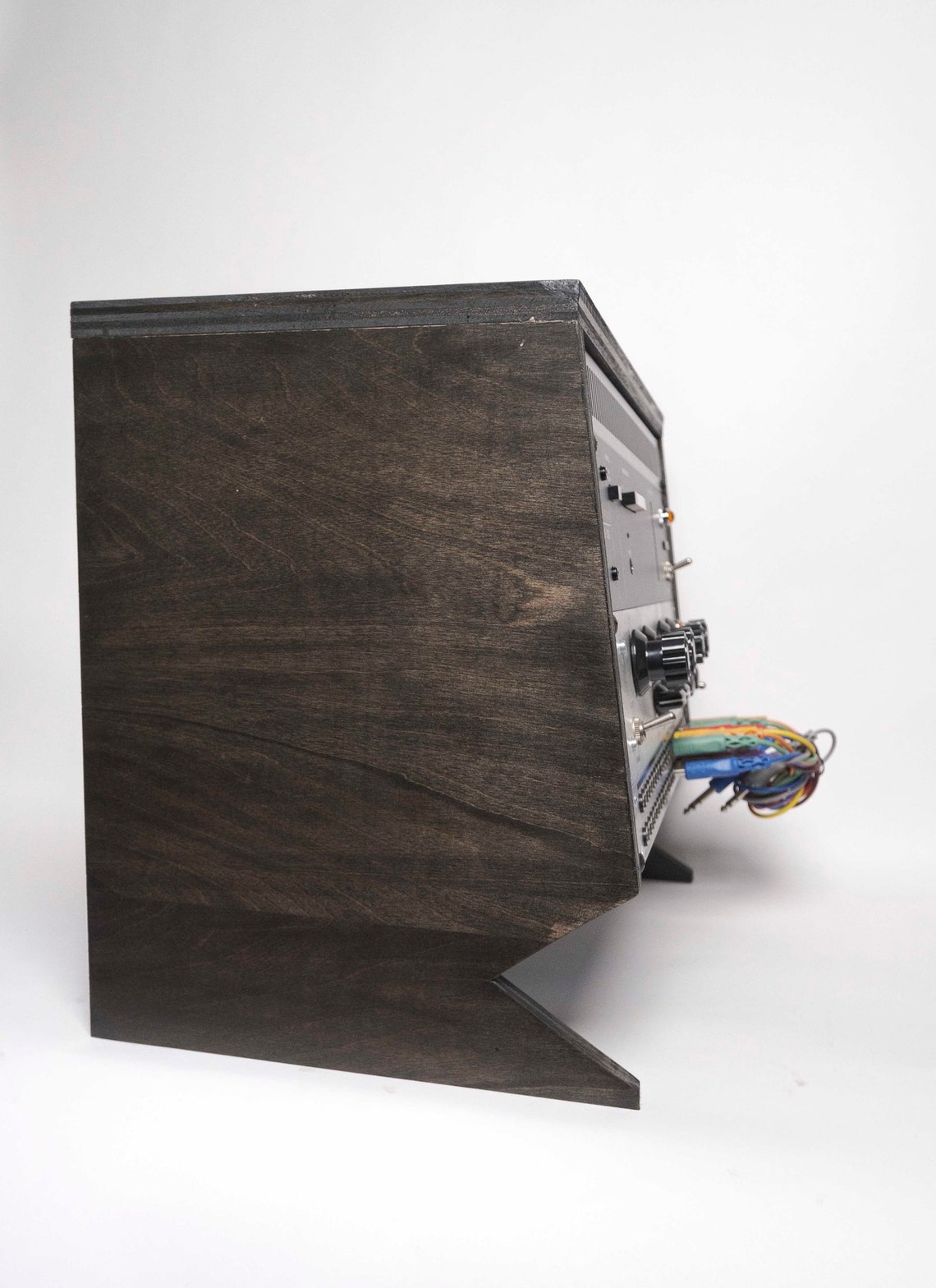 6U SLANTED STUDIO RACK Charcoal | Angled Audio Gear Rack | Server Rack ...