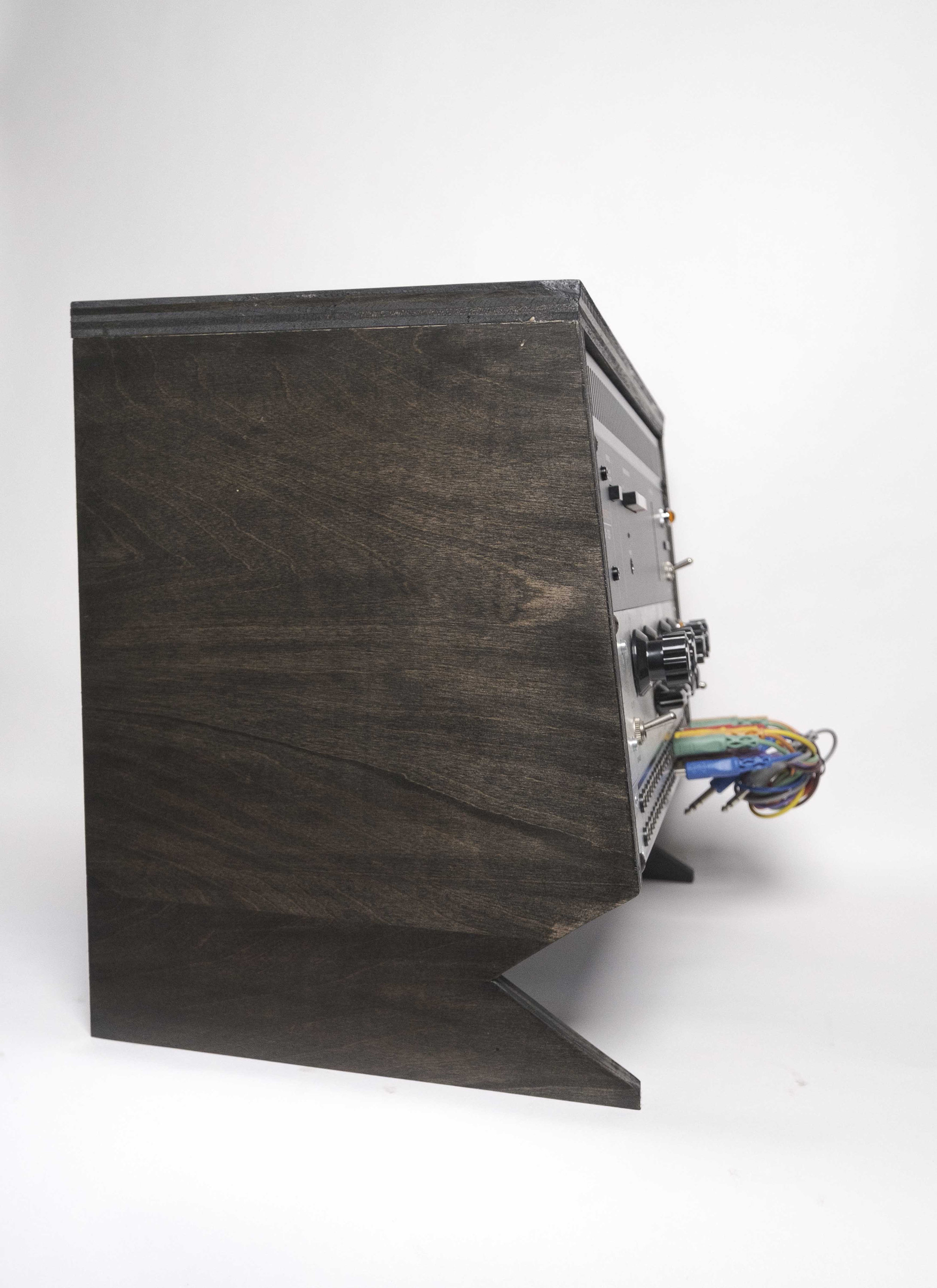 6U SLANTED STUDIO RACK Charcoal | Angled Audio Gear Rack | Server Rack ...