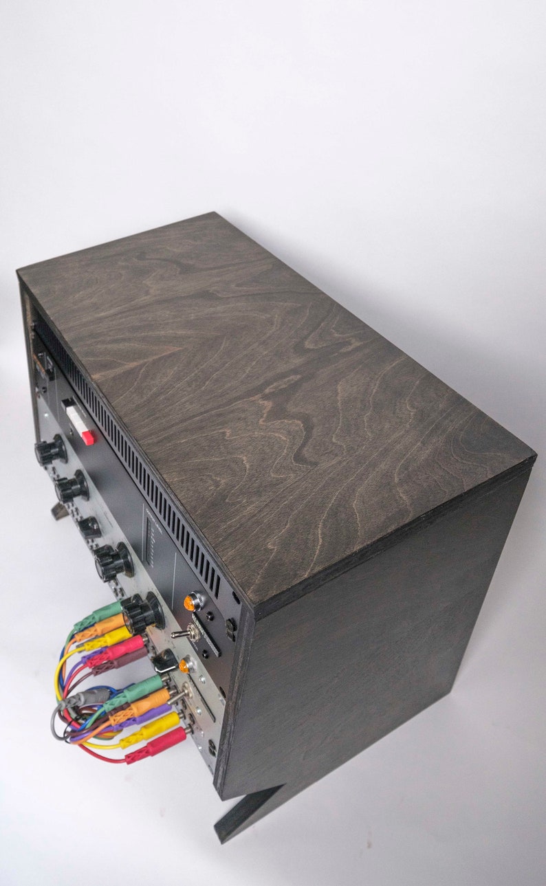 6U SLANTED STUDIO RACK Charcoal | Angled Audio Gear Rack | Server Rack ...