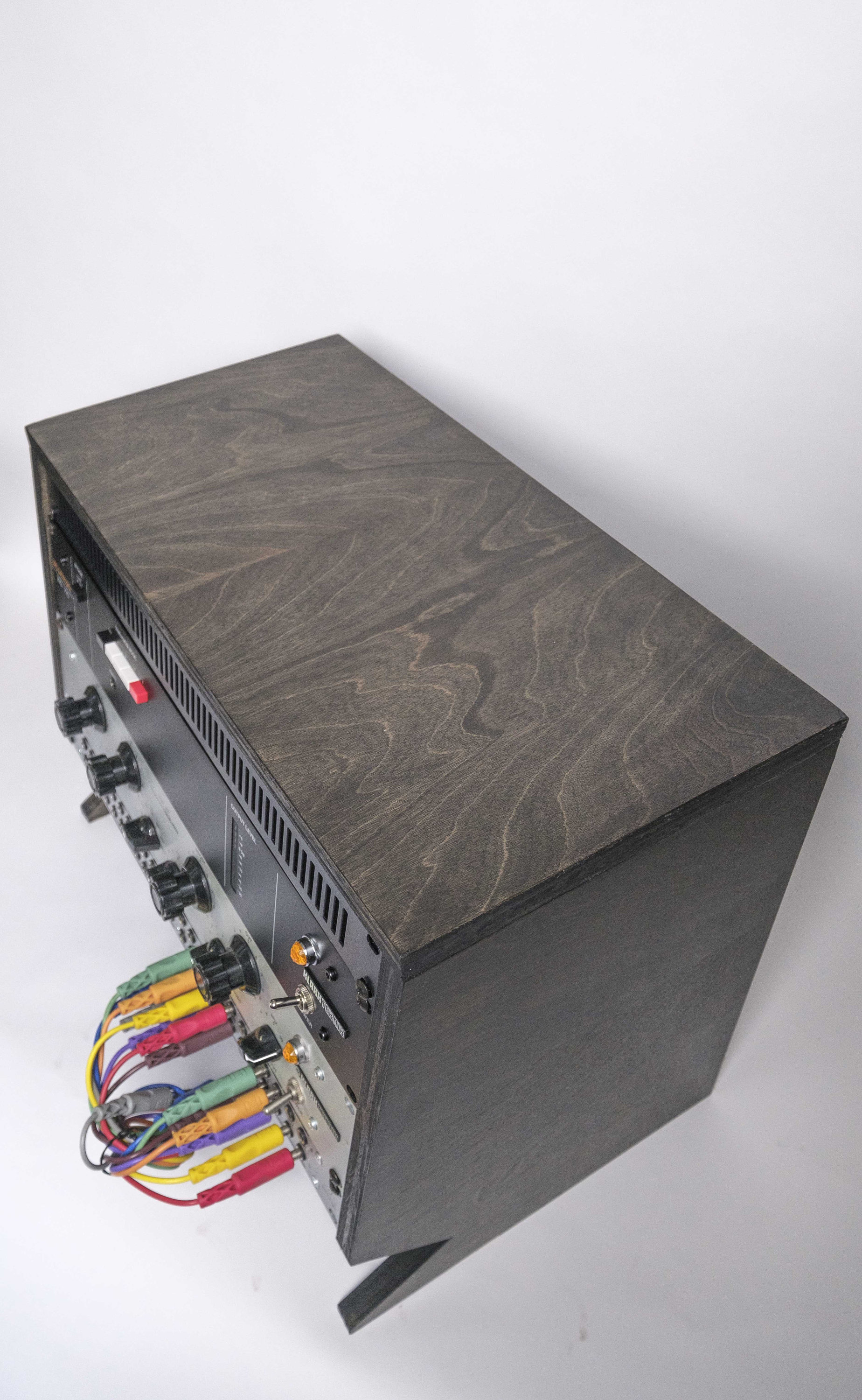 6U SLANTED STUDIO RACK Charcoal | Angled Audio Gear Rack | Server Rack ...