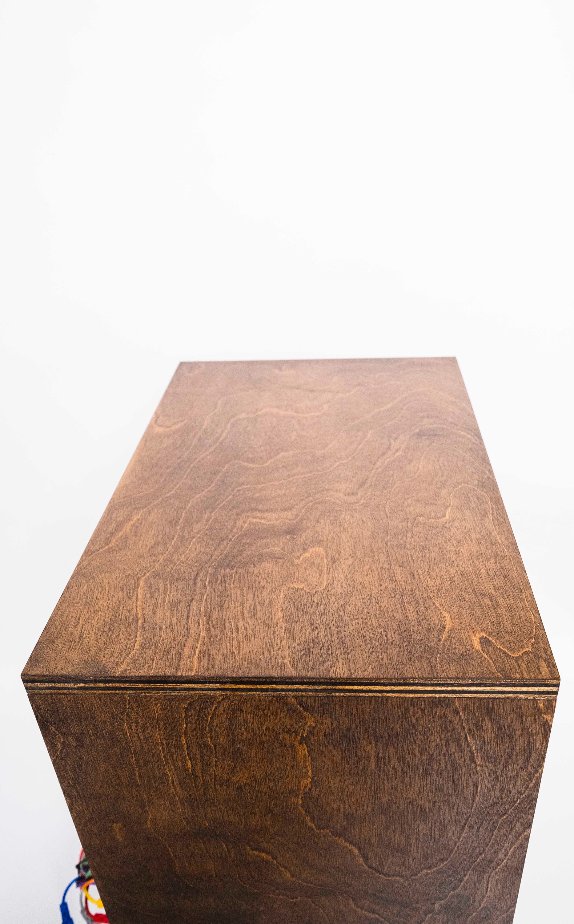 10U Studio Rack | Audio Rack | Dark Walnut | With Hairpin Legs ...