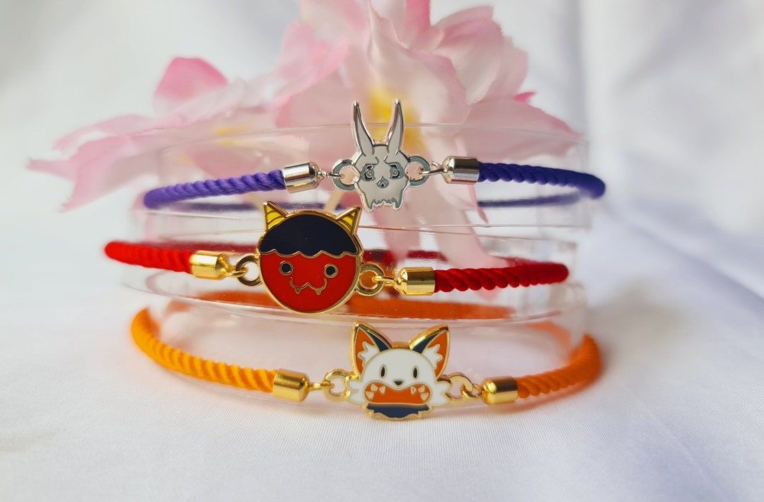 Luxiem Nijisanji Mysta Ryas, Vox Akuma, Shu Yamino Bracelet Charm - Etsy