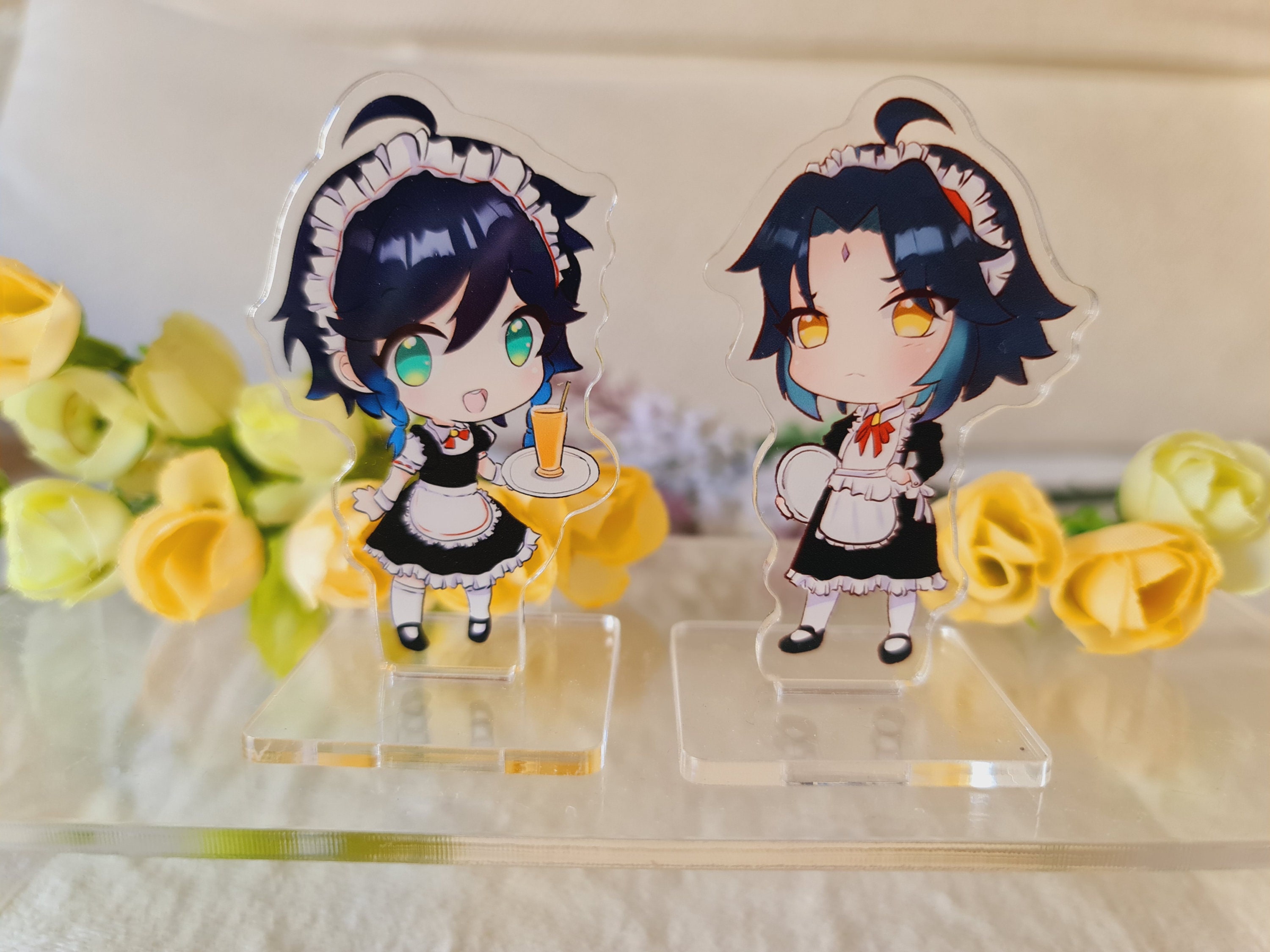 Standee Genshin Impact Maid Outfit Ver. VOL1 [venti, Xiao, Yae, Shogun ...