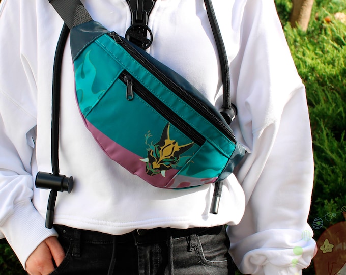 Genshin Impact Xiao Fanny Pack Belt Bag - Etsy