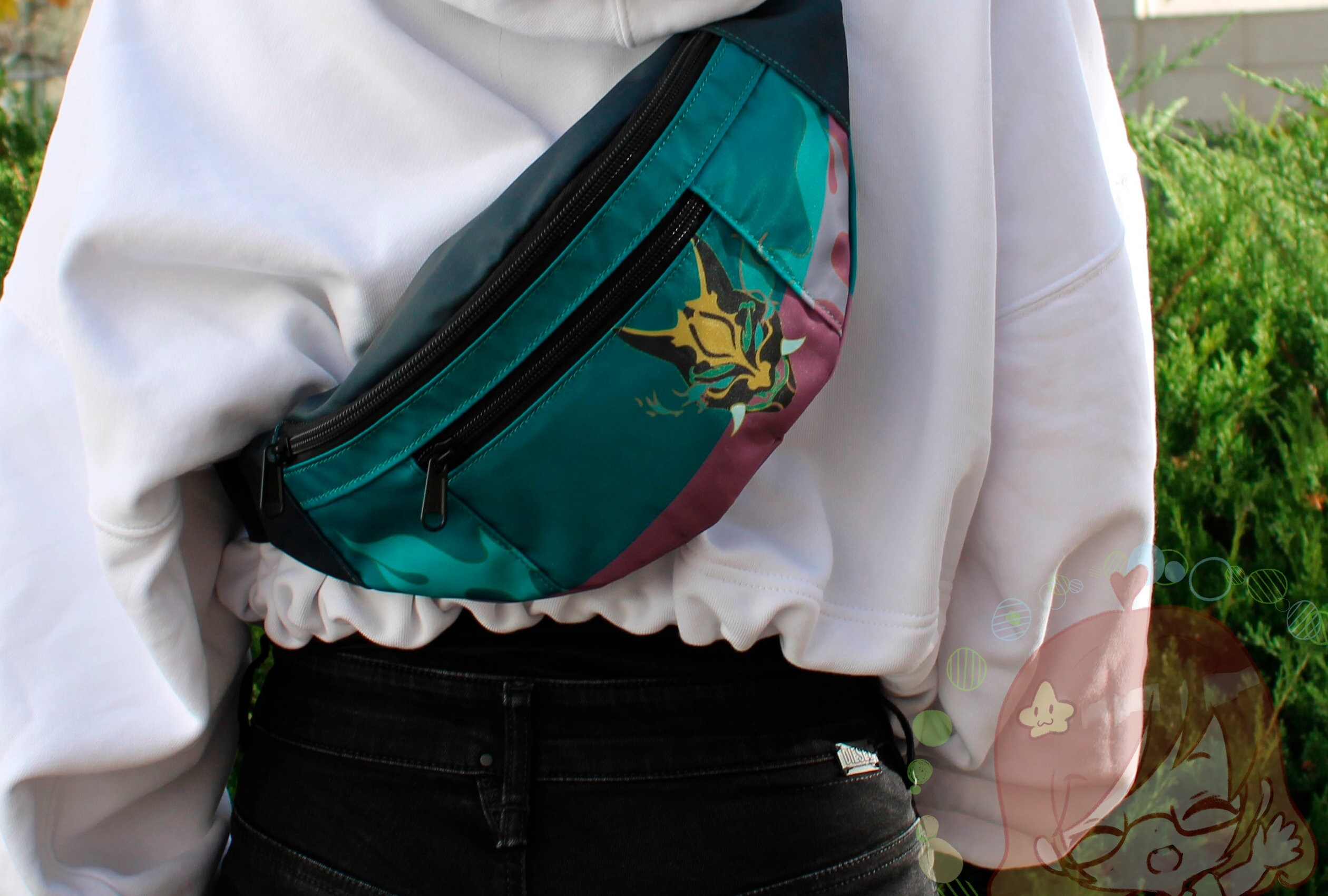 Genshin Impact Xiao Fanny Pack Belt Bag - Etsy