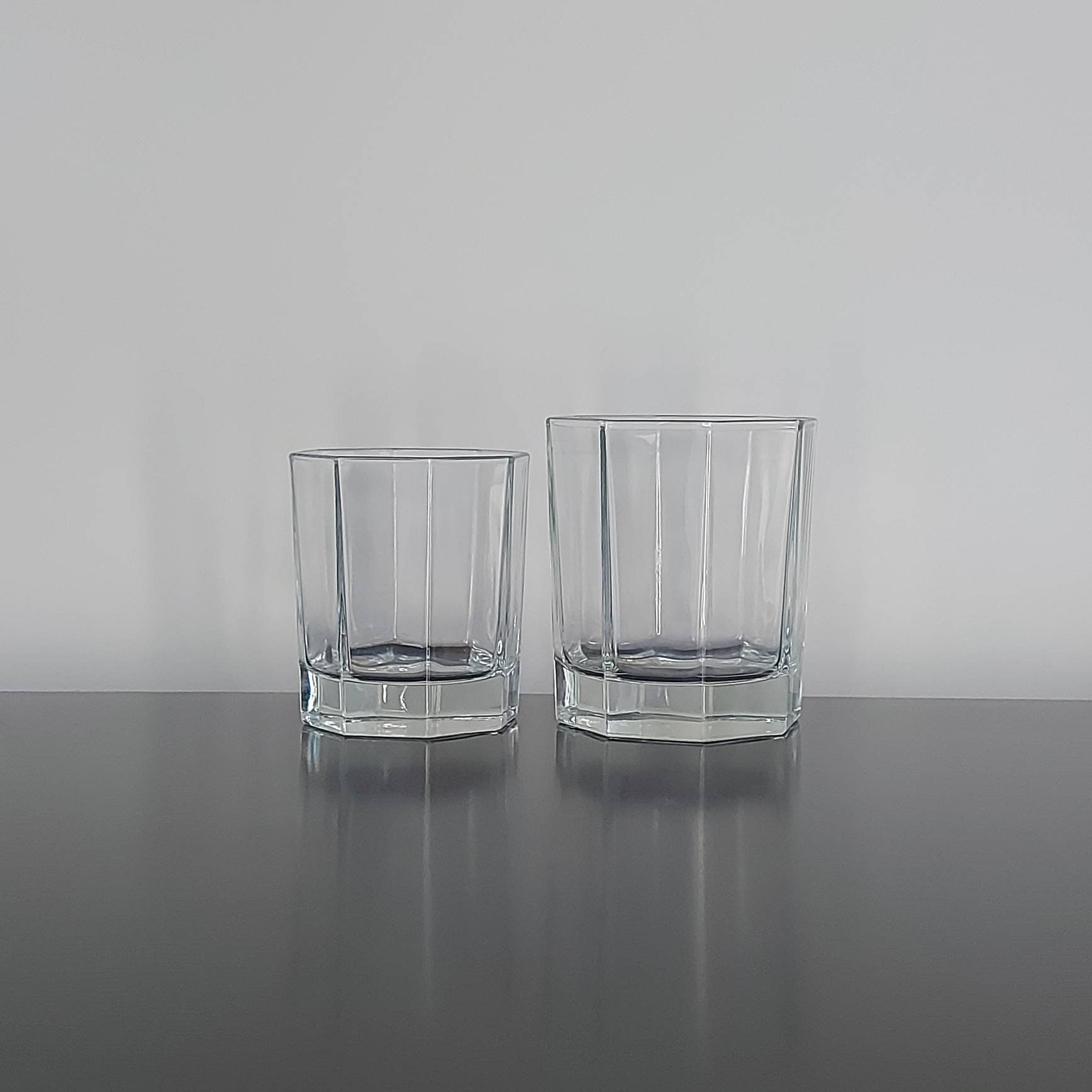 Set Octagonal Octime Tumbler Whiskey Glasses Set Water Juice - Etsy UK