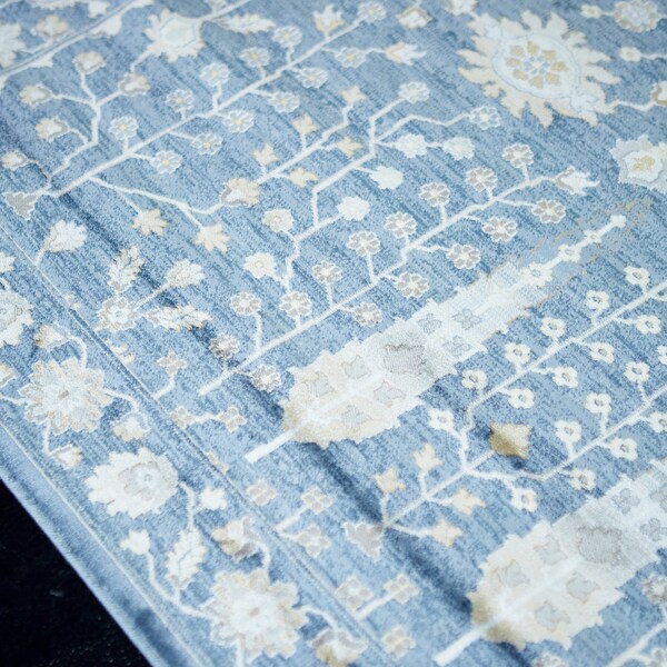 Blue Vintage Rug - Etsy