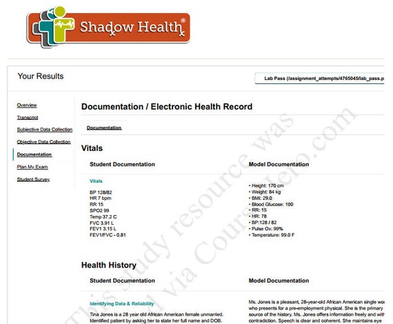 NR 509 Comprehensive Assessment _ Completed _ Shadow Health - Etsy UK NR 509 Comprehensive Assessment _ Completed _ Shadow Health - Etsy UK