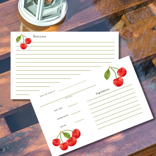 Best Cherry Recipe - Etsy