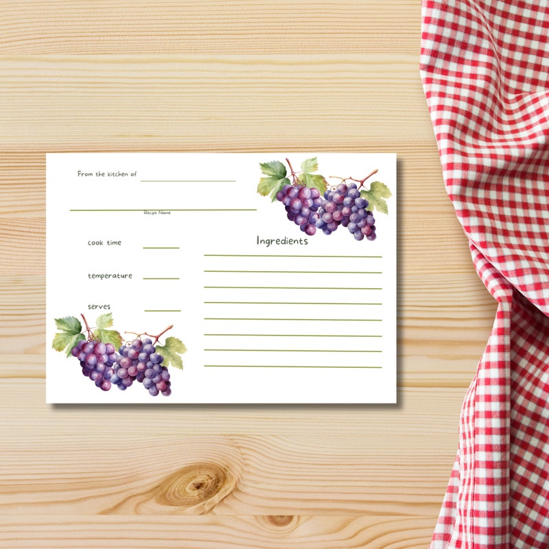 Grape Theme - Etsy