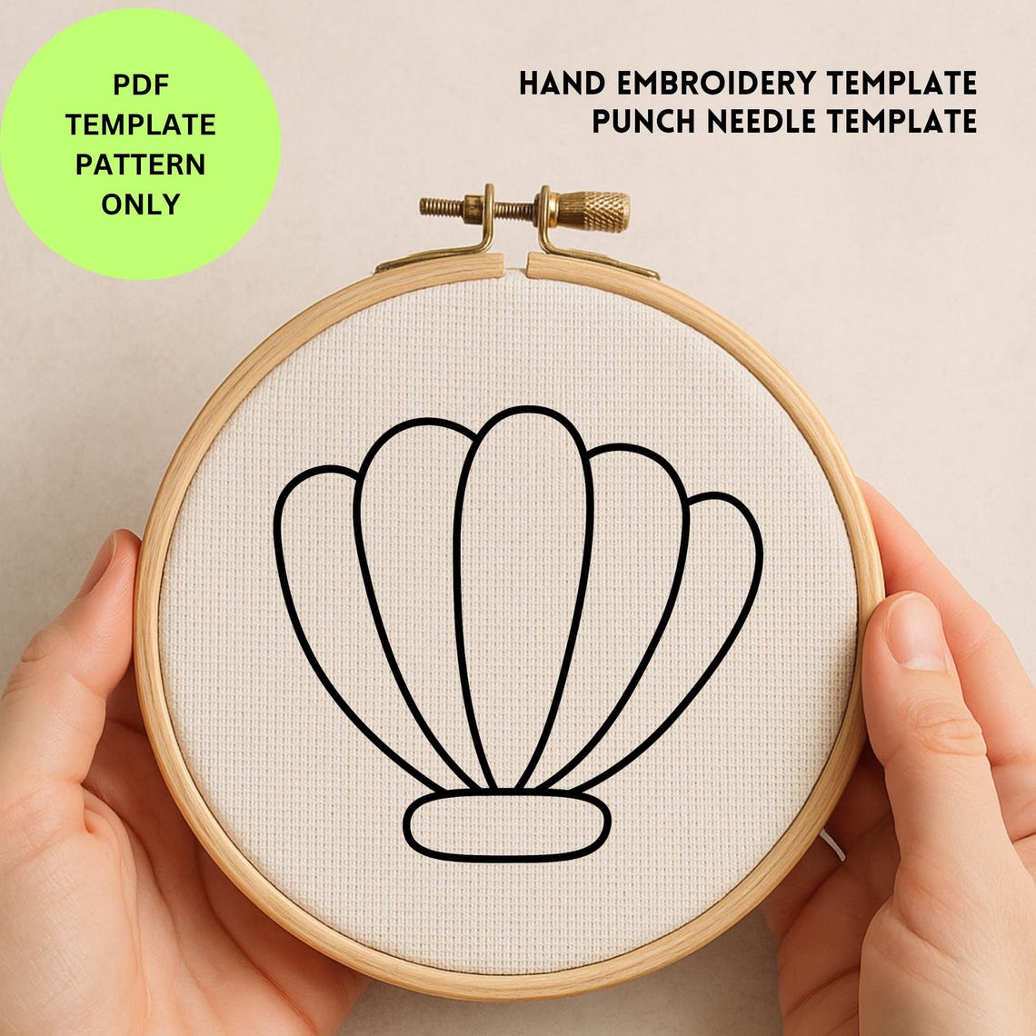 12 Sea Creatures Coaster Punch Needle Templates – Digital PDF Pattern ...