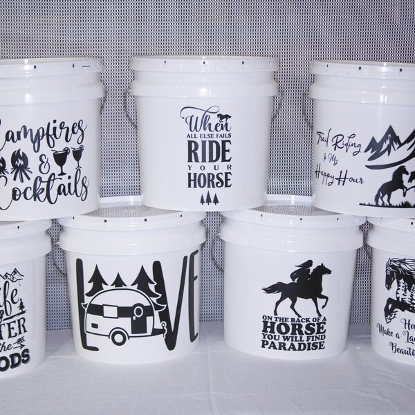 Camping Bucket - Etsy