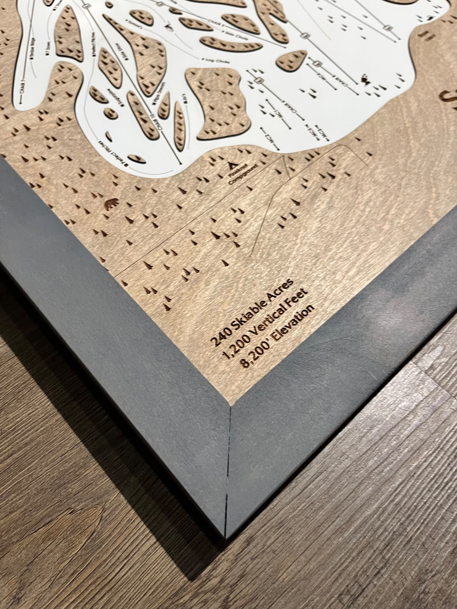 Breckenridge Ski Resort Map Colorado Skiing Art, Ski Resort Art, Ski ...