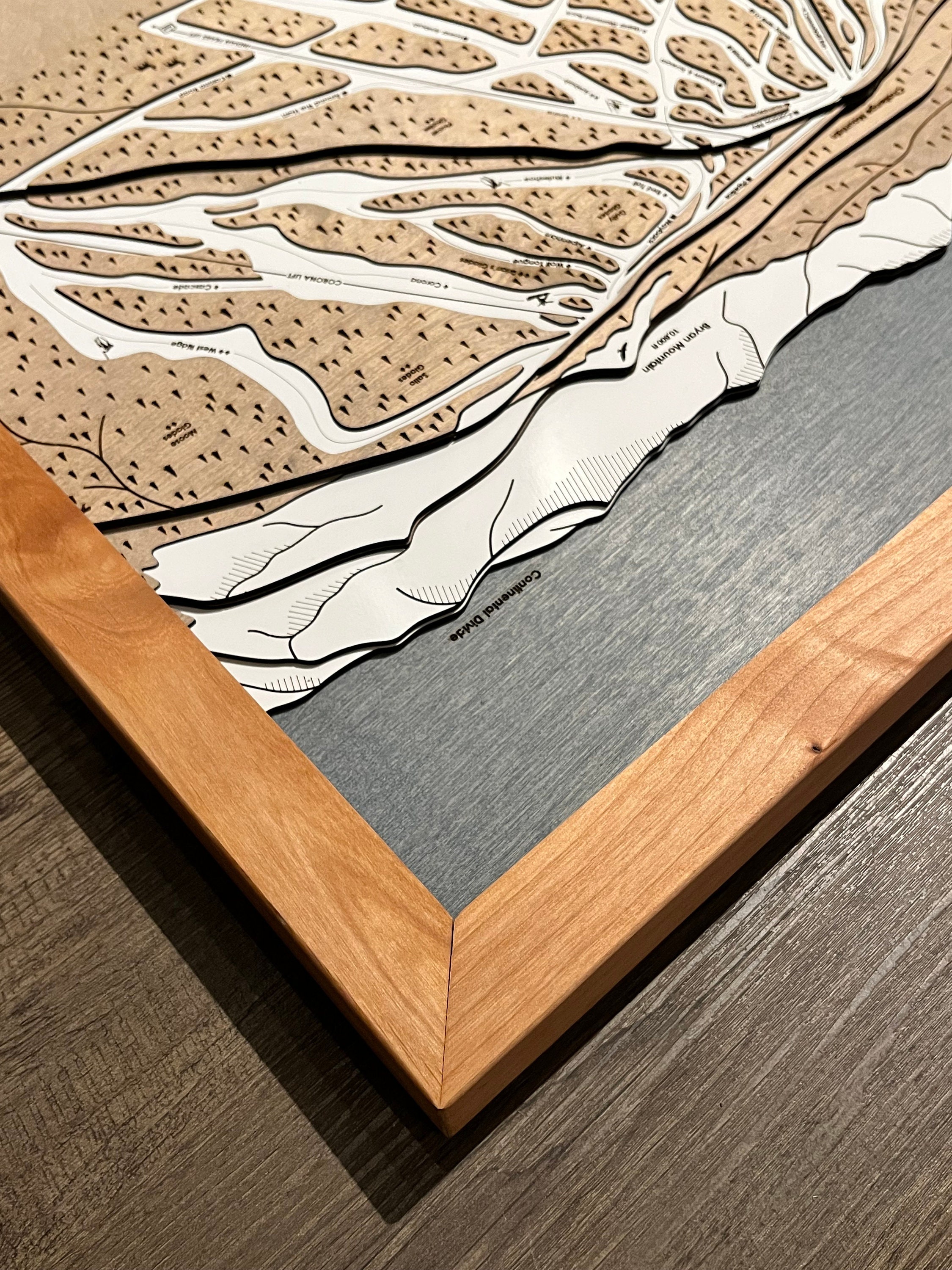 Breckenridge Ski Resort Map Colorado Skiing Art, Ski Resort Art, Ski ...