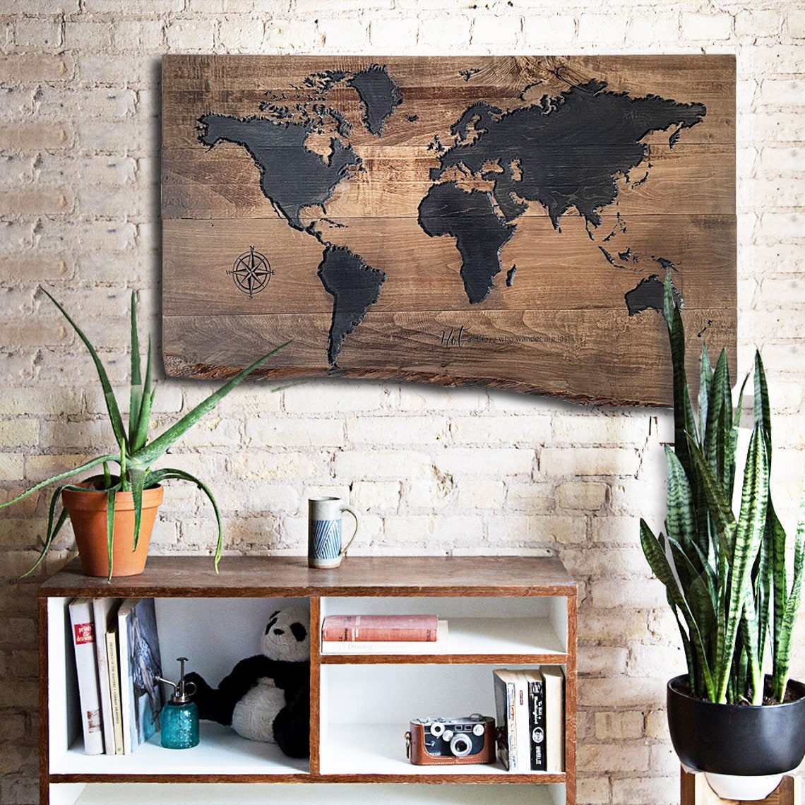 Wood Carved Map of the World Custom Wooden World Map Rustic - Etsy