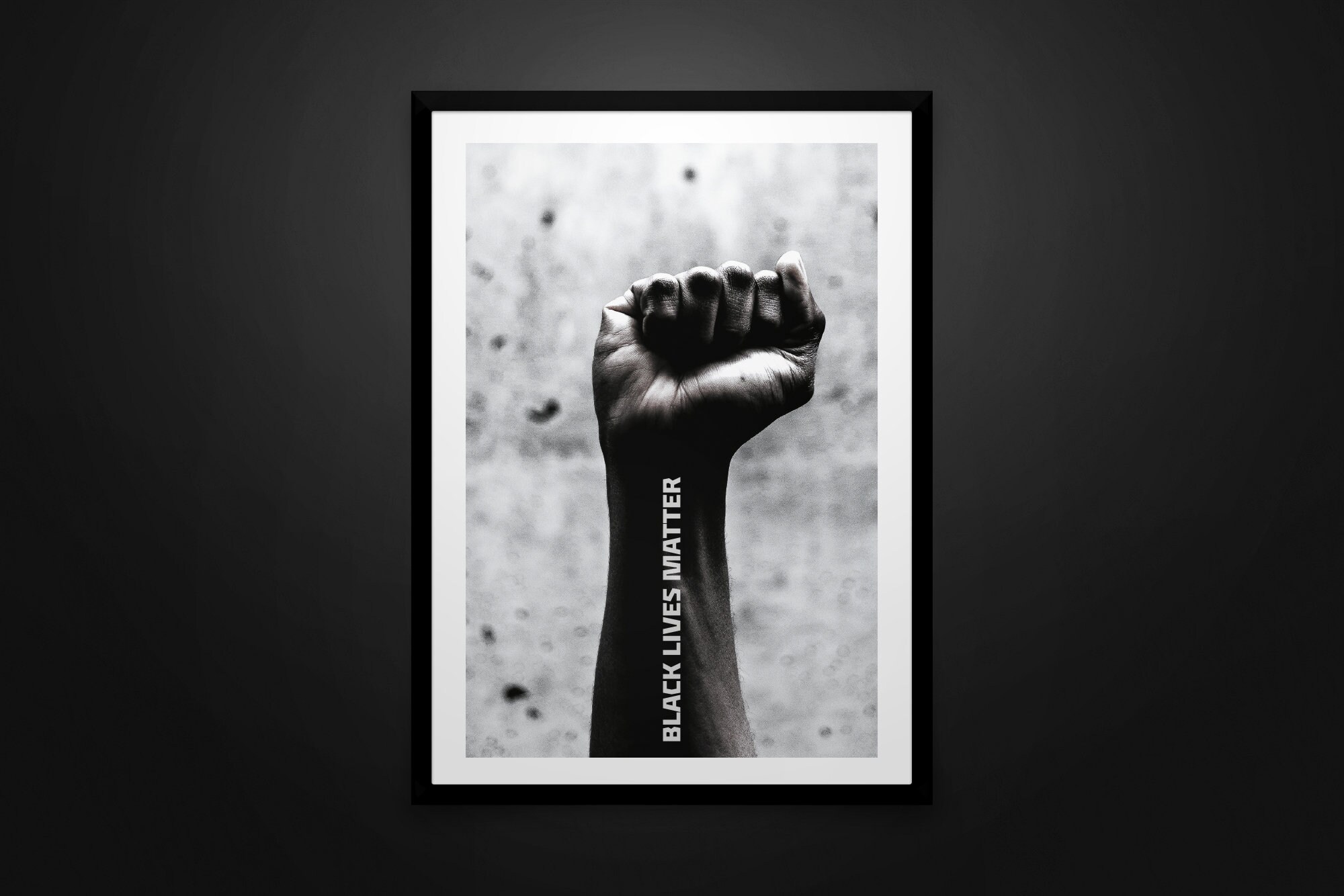 Digital Downloadable Poster, Black Lives Matter Poster, Racial ...
