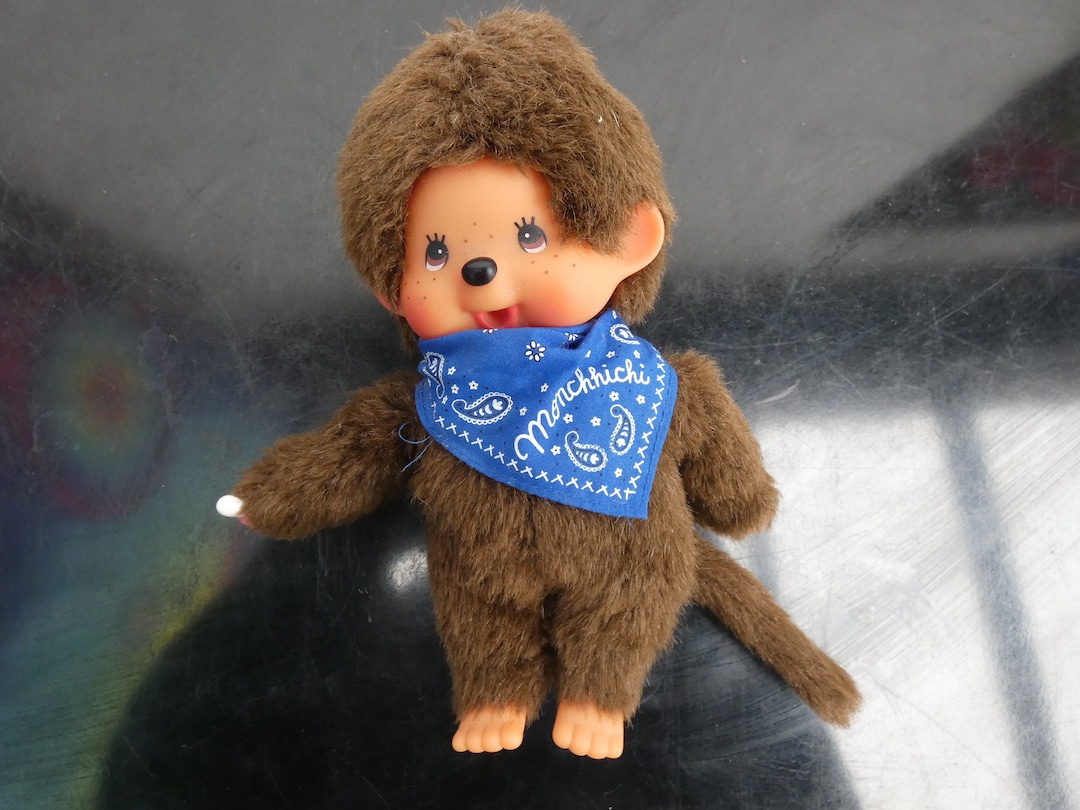 Vintage Monchichi Doll Sekiguchi Retro Toy Monkey 1980's - Etsy