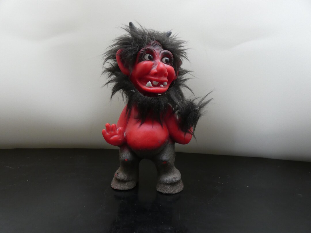 Rare Vintage Bobble Head, Devil, Troll.made in West Germany.amazing ...