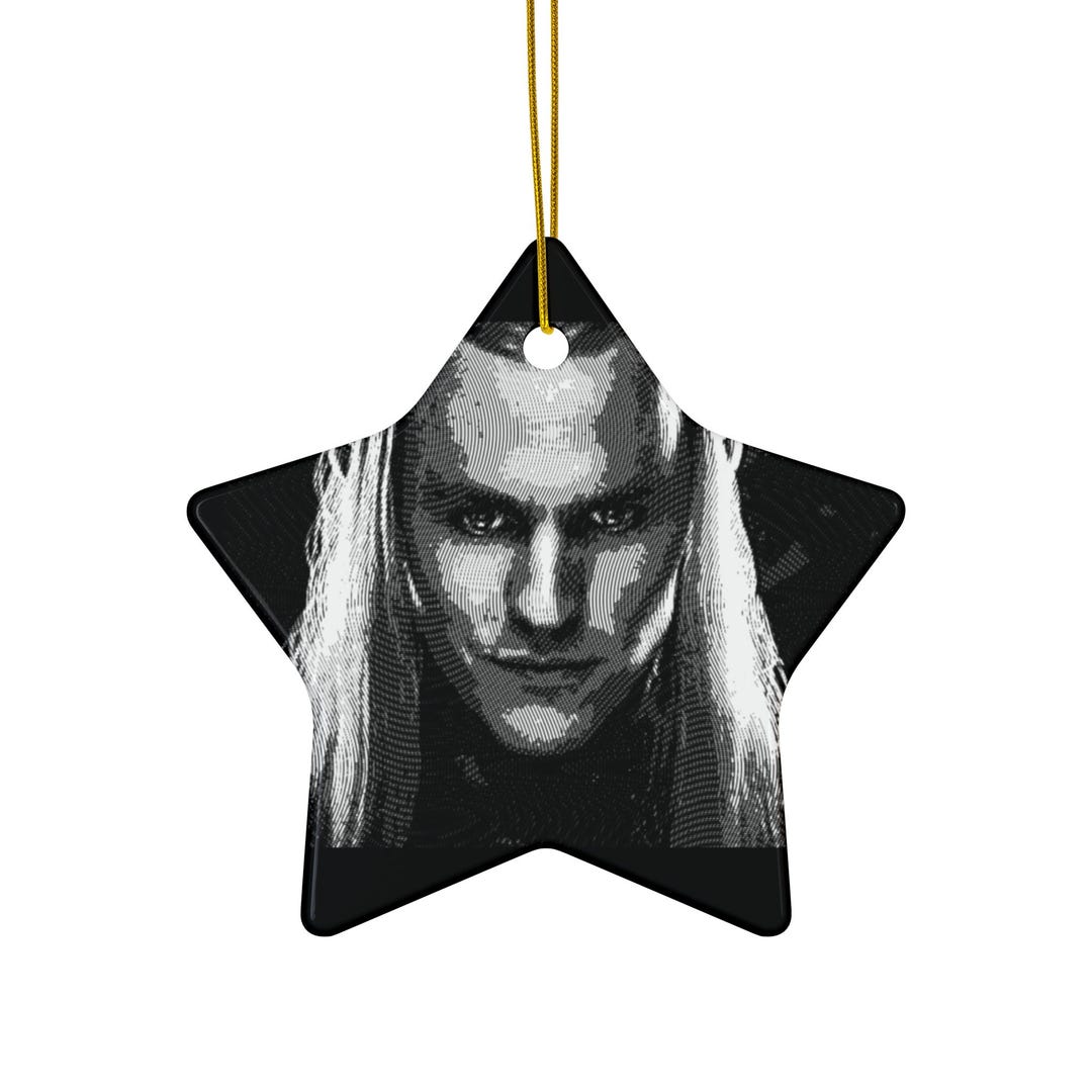 Ceramic Dark Lord Ornament of Gifts Power for Rings Annatar Sauron ...