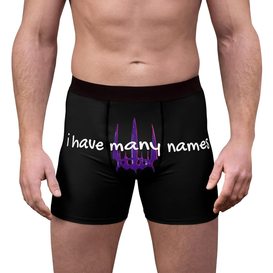 Men's Boxer Briefs: "i Have Many Names" - Sauron Quote Gift - Etsy