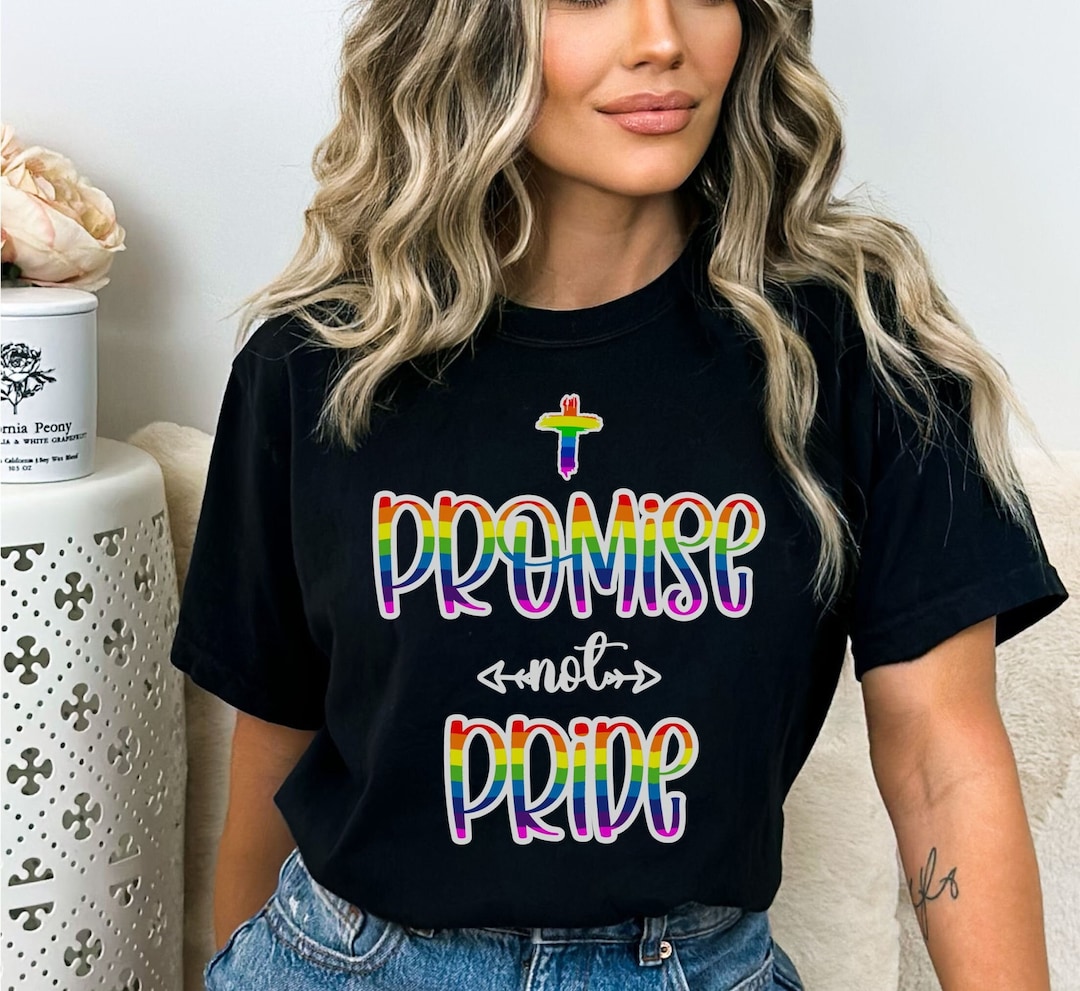 Promise Not Pride Comfort Colors Shirt Take Back the Rainbow Genesis 9: ...
