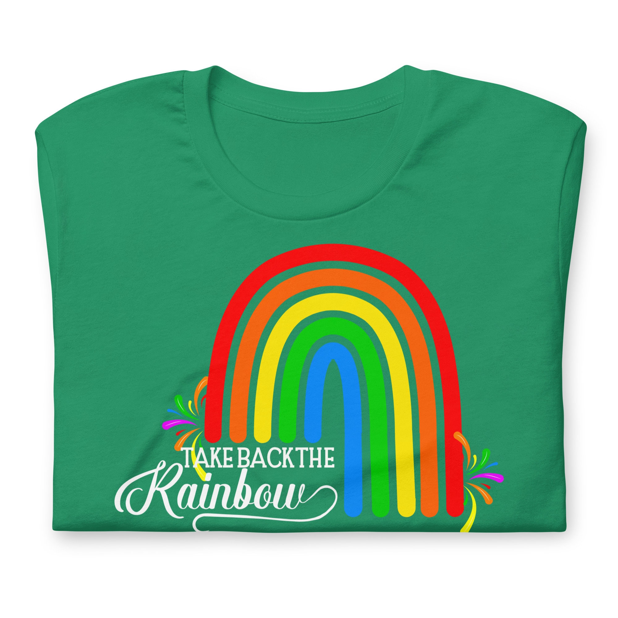 Take Back the Rainbow Shirt God's Rainbow Genesis Rainbow Genesis 9:16 Promise Not Pride God's ...