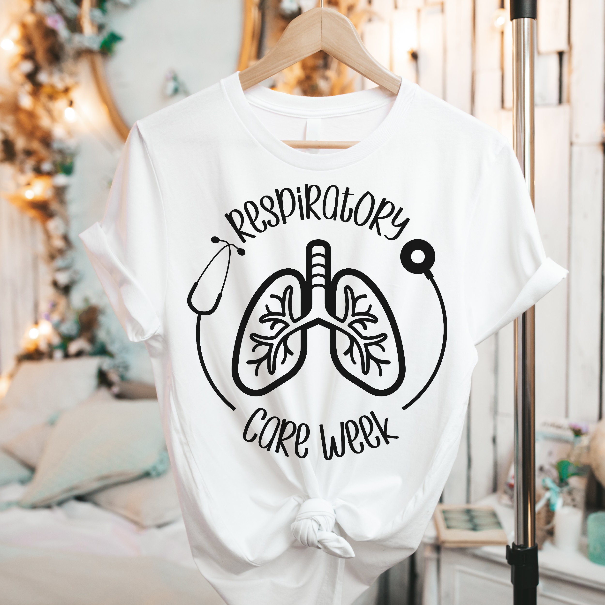 Respiratory Care Week Shirt Respiratory Therapist Shirt Ventilator ...