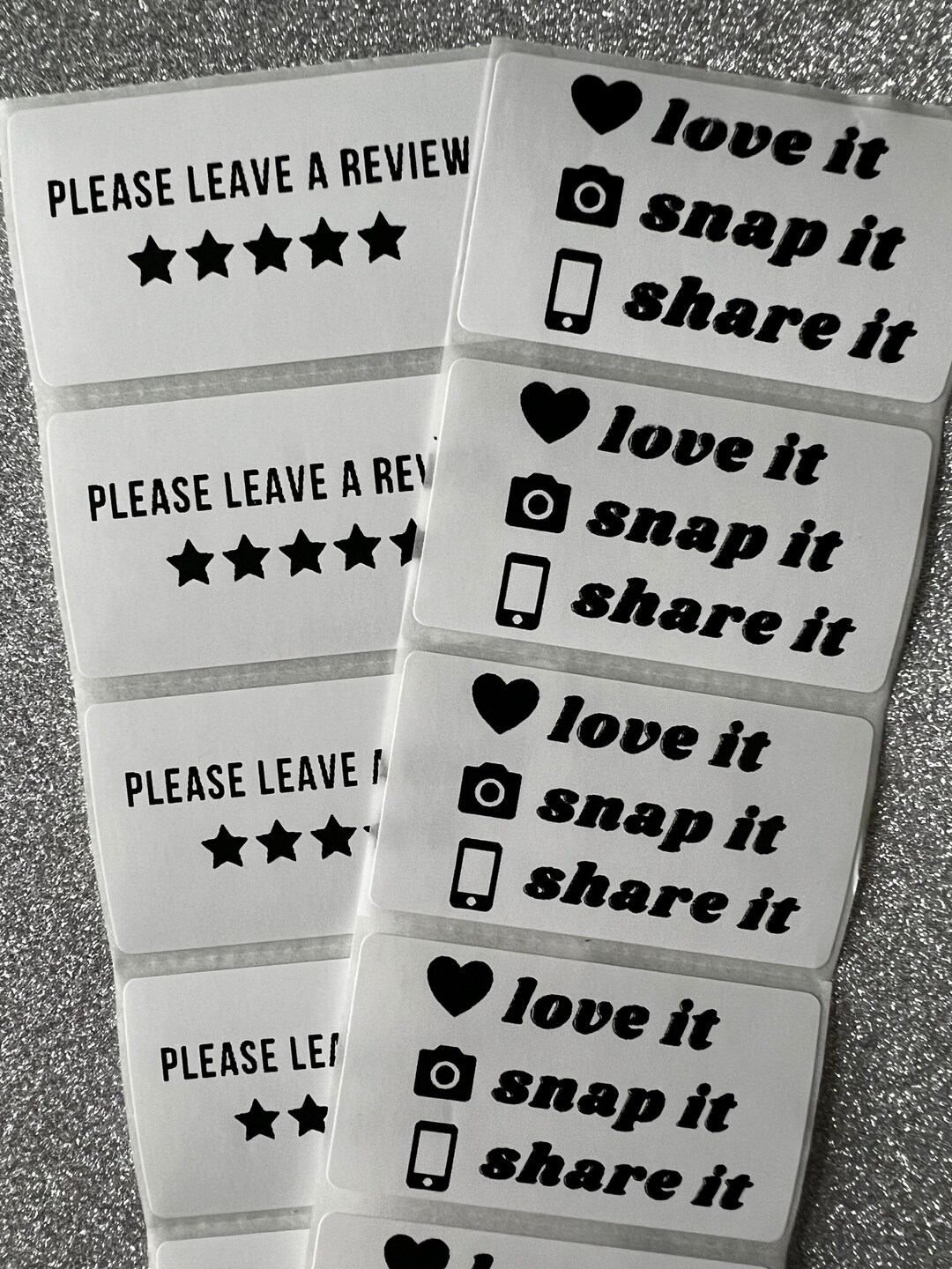 Leave a Review, Share, Packaging Stickers for Small Business,shipping ...