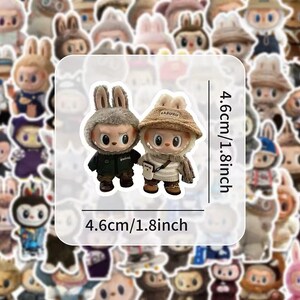 Labubu Monsters Sticker Pack – Adorable Vinyl Stickers for ...