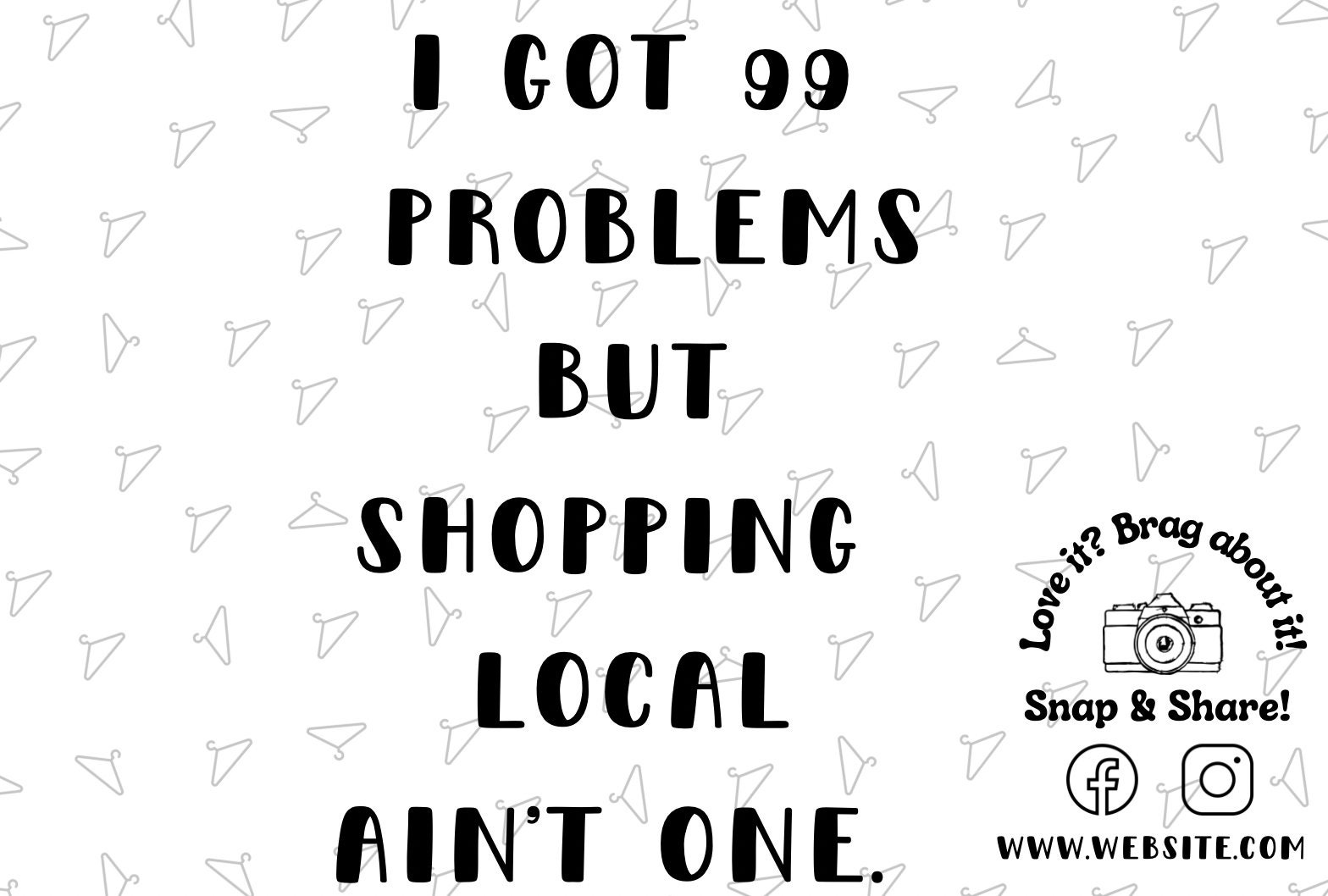 99 Problems Small Business Label - Etsy