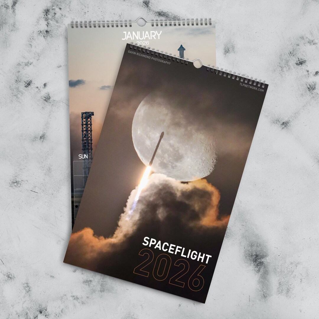 Spaceflight 2026 Calendar by Gavin Richmond - Etsy